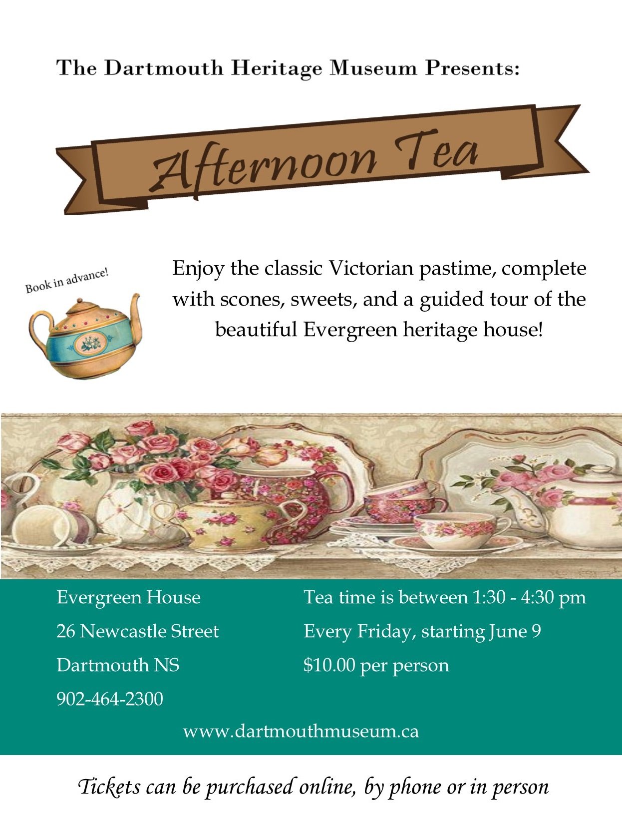 Dartmouth Heritage Museum | Afternoon Tea Returns to Evergreen House ...
